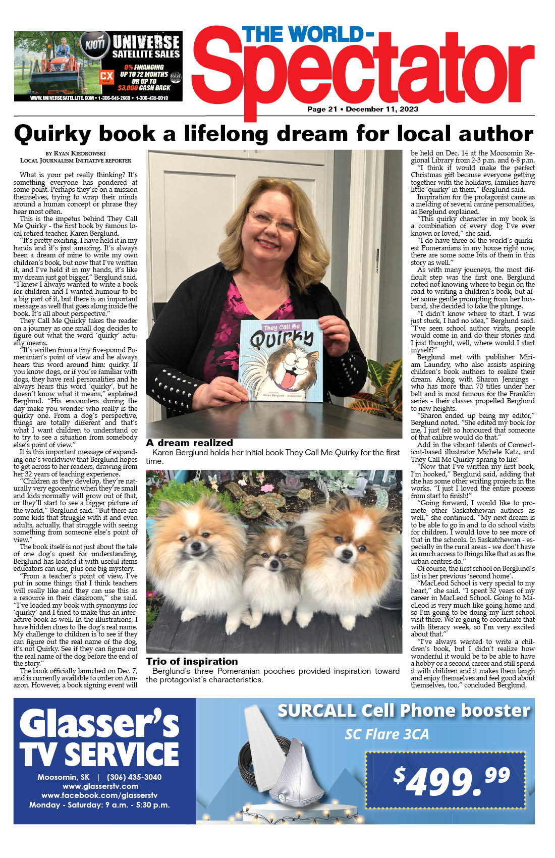 The World-Spectator - Moosomin, Saskatchewan, Canada